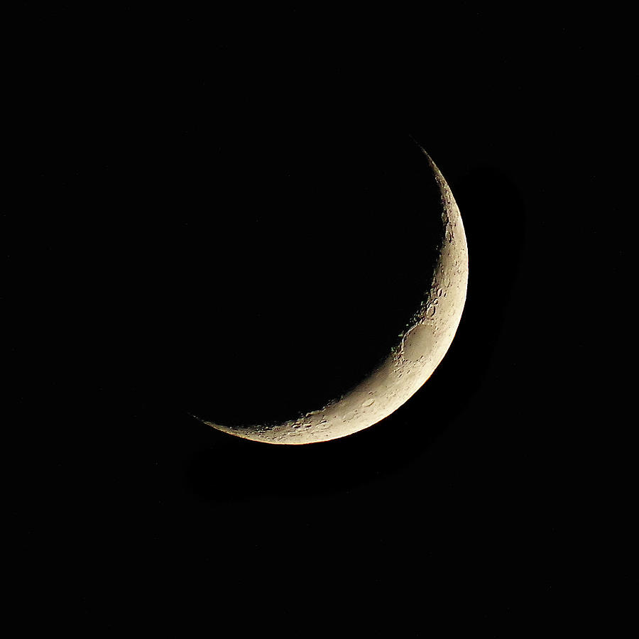 Crescent Moon Photograph by Douglas Taylor - Fine Art America