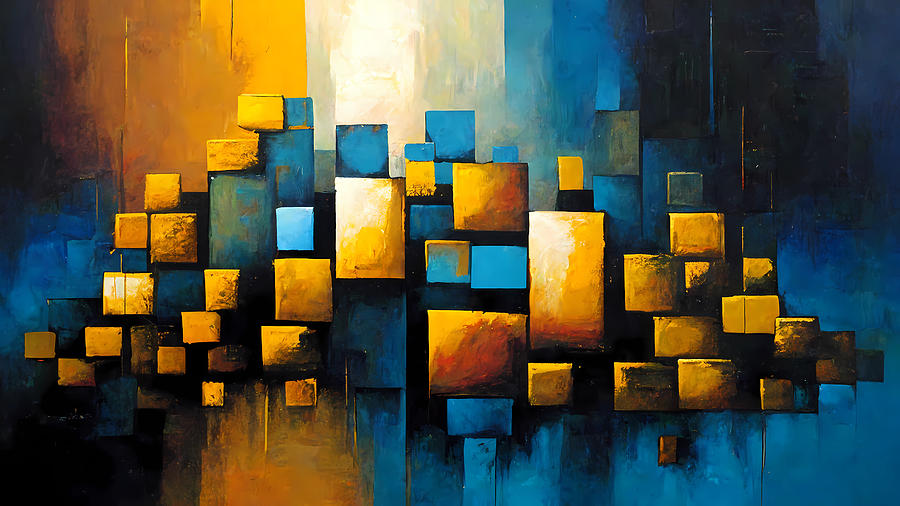 Cubist Collage Digital Art by Pocket Artwork - Fine Art America