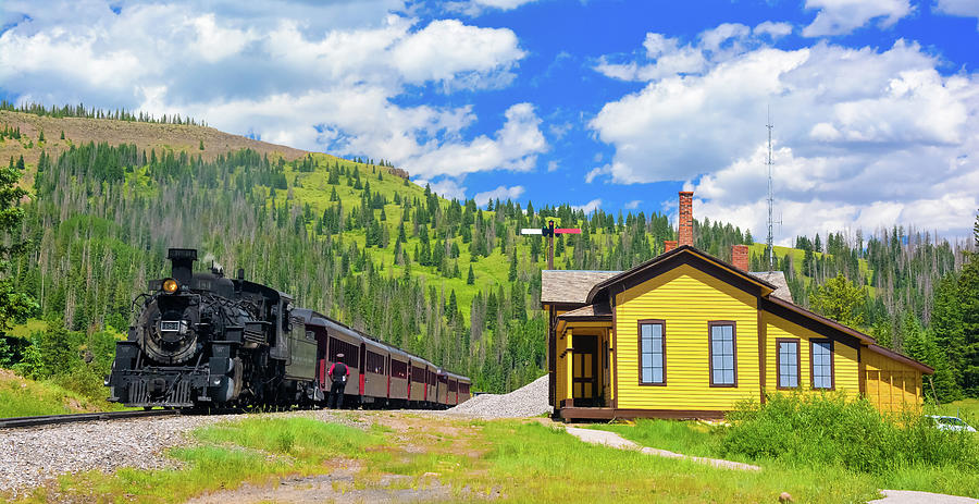 Cumbres and Toltec Railroad at Cumbres Pass Photograph by Jeff Black ...