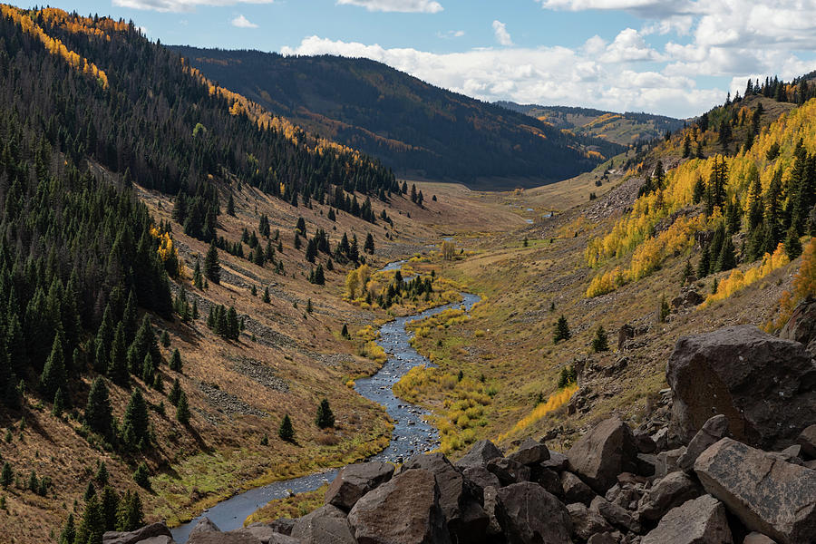 Cumbres and Toltec Valley View Photograph by Jim Allsopp - Pixels