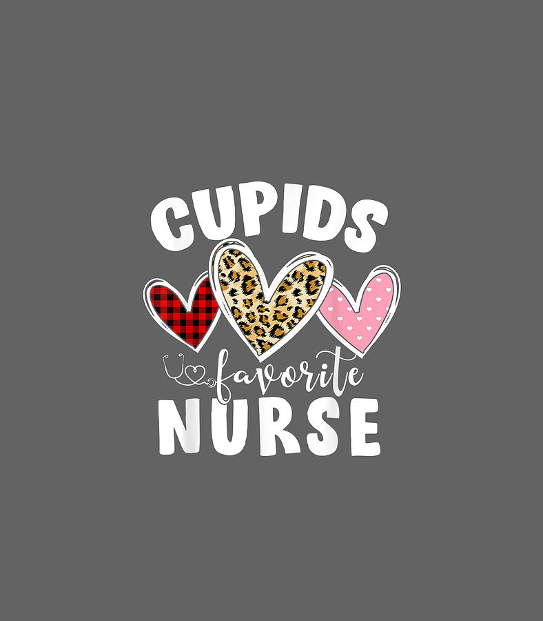 Cupids Favorite Nurse Valentines Day 2021 Digital Art By Eliz Annal