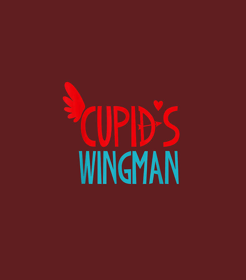 Cupids Wingman Funny Valentines Day Digital Art By Abduru Nia Fine
