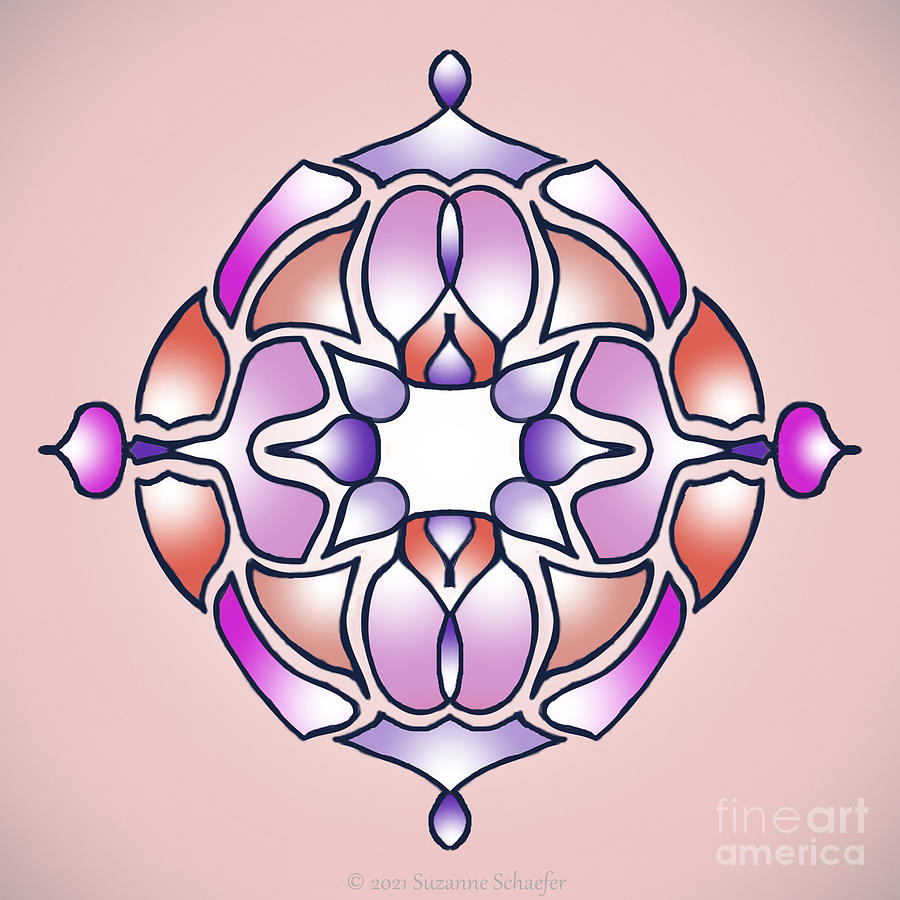 Customizable Design Element Digital Art by Suzanne Schaefer - Fine Art ...