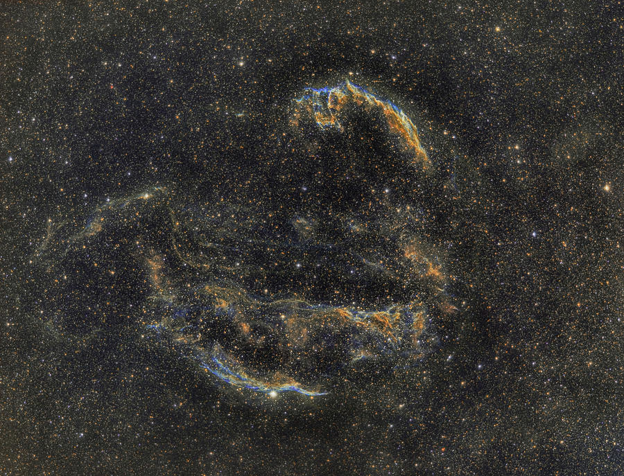 Cygnus loop Photograph by Sergio Diaz Ruiz - Fine Art America