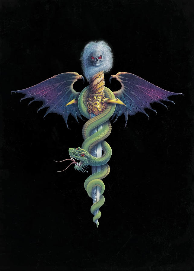 Dagger Poster Painting by Daniel Thomas - Fine Art America