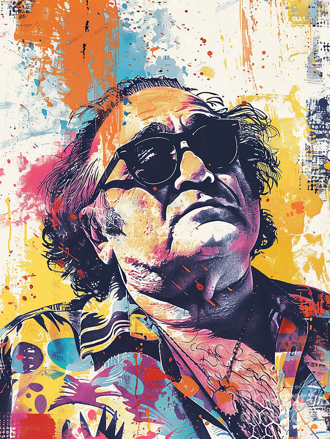 Danny Devito Painting by Tommy Mcdaniel - Fine Art America