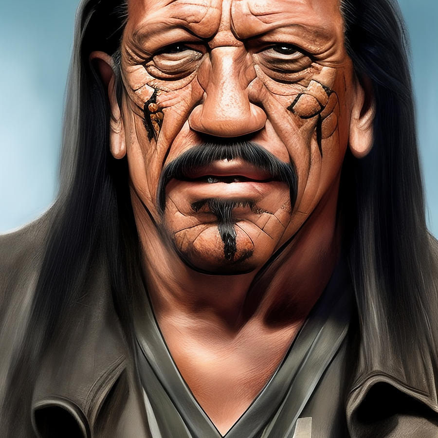 Danny Trejo portrait Digital Art by Daily Caricatures - Pixels Danny Trejo portrait Digital Art by Daily Caricatures - Pixels
