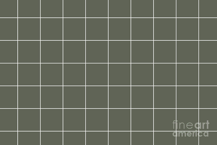 Dark Green White Minimal Square Diamond Grid Pattern 2 2023 Color of ...