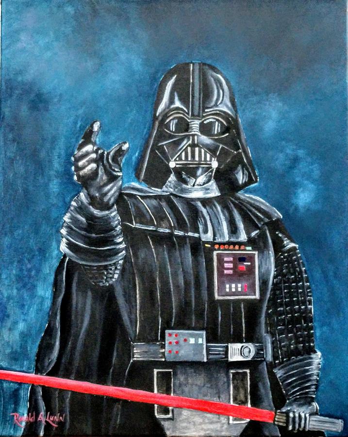 Darth Vader Painting by Ronald Lunn - Fine Art America