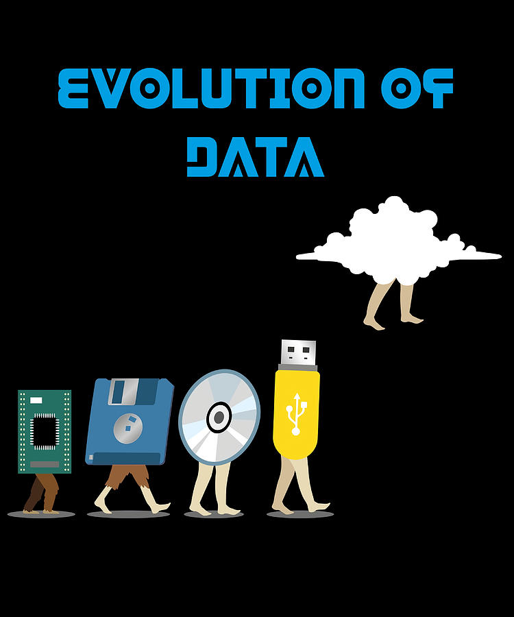 Data Evolution Data Pun Data scientist and Data Painting by Gary Hall ...