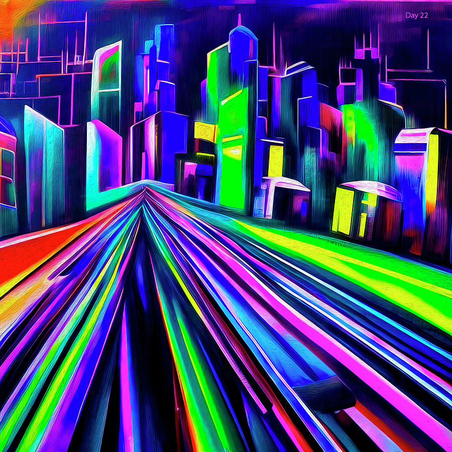 Dazzling Future Digital Art by Day Williams - Fine Art America