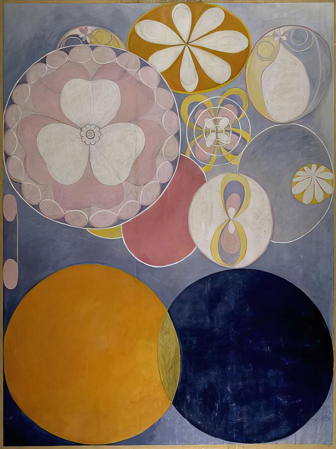 de-tio-st-rsta-n-2-barnaaldern-1907- Hilma af Klint - Hilma af Klint Painting by Hilma af Klint ...