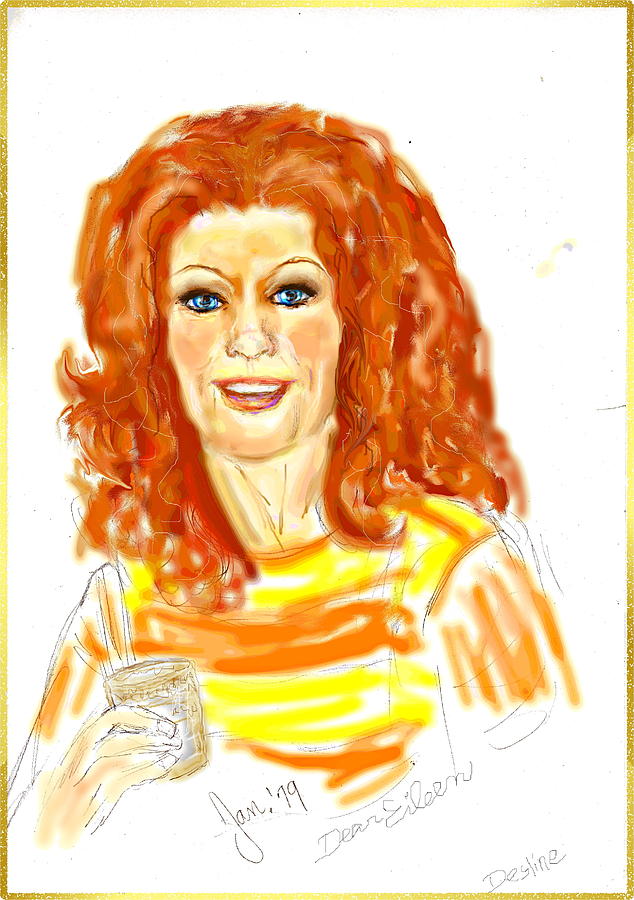 Dear Friend Mixed Media by Desline Vitto | Fine Art America