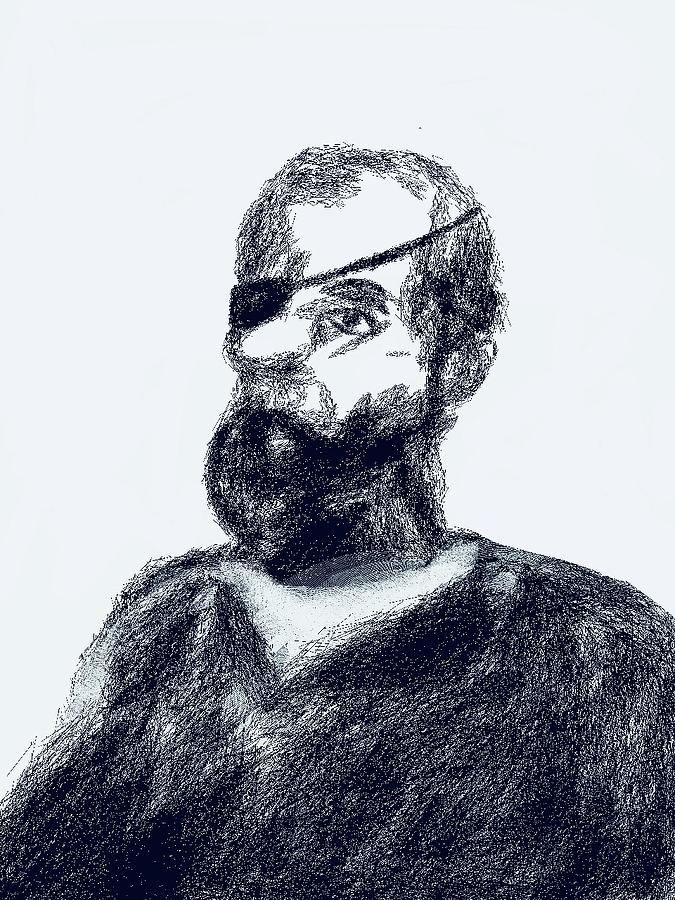 Deck Hand Drawing by Robert Dougherty - Pixels