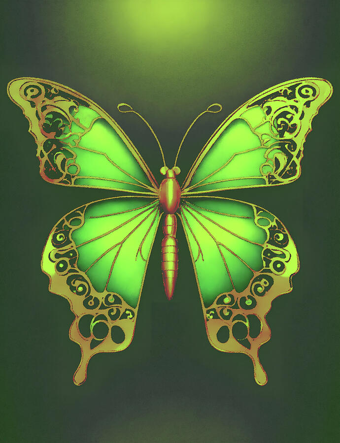 Decorative butterfly Digital Art by Ruth Digital vision - Fine Art America