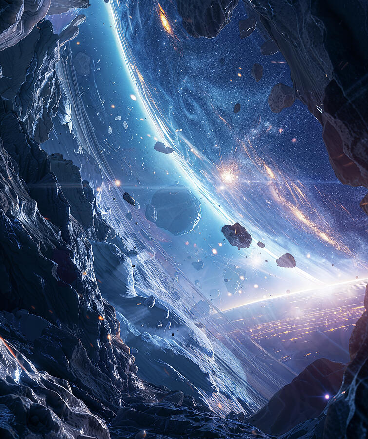 Deep Orbit Digital Art by Quantum Drift - Fine Art America
