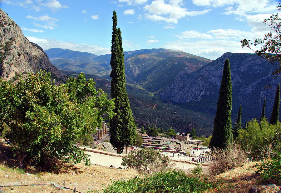 Delphi Mountains Photograph by Edna W - Fine Art America