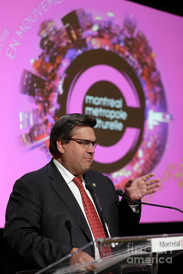 Denis Coderre Photograph by Pierre Roussel | Fine Art America