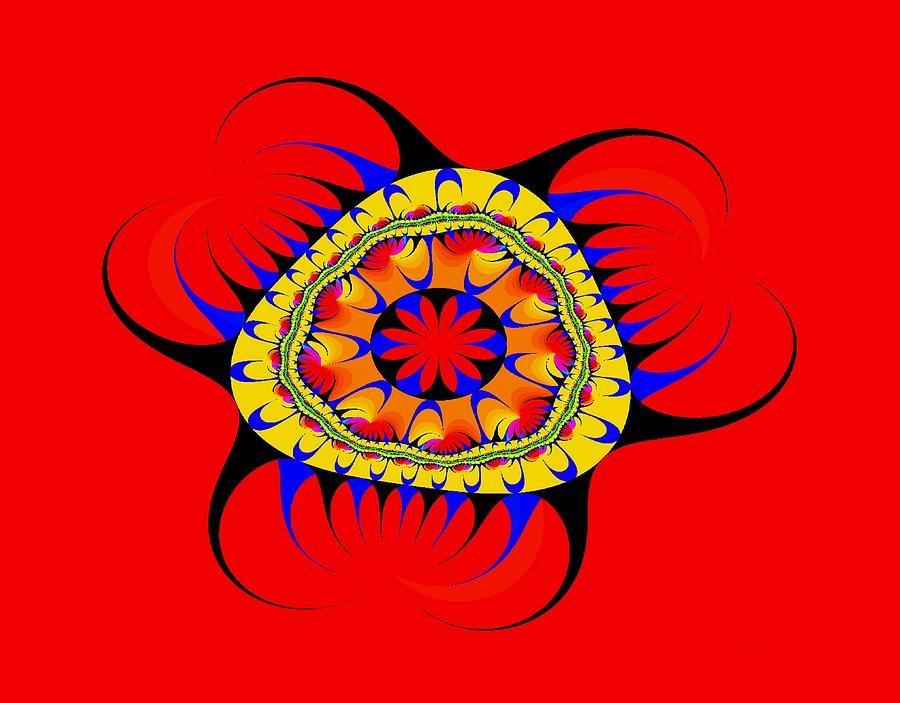 Angry Amoeba Series - Denizen of Fire Digital Art by Timothy Metler ...