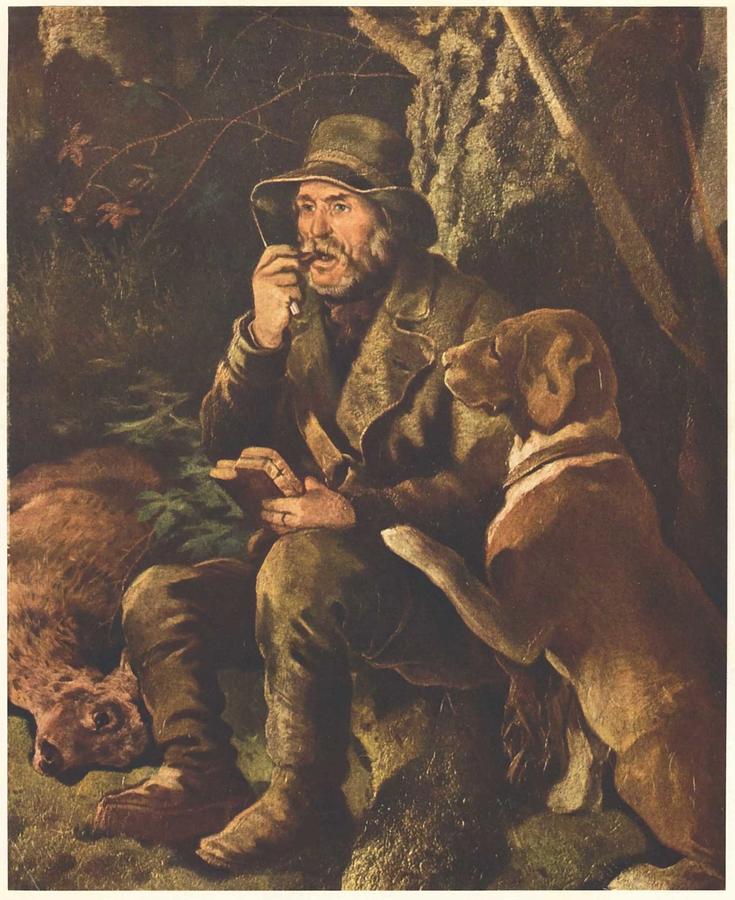Der Treiber Forster Bubenik Painting by Ferdinand von Rayski Der Treiber Forster Bubenik Painting by Ferdinand von Rayski