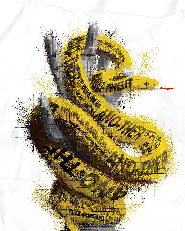 Designer Snake Digital Art by Thomas Williams - Fine Art America