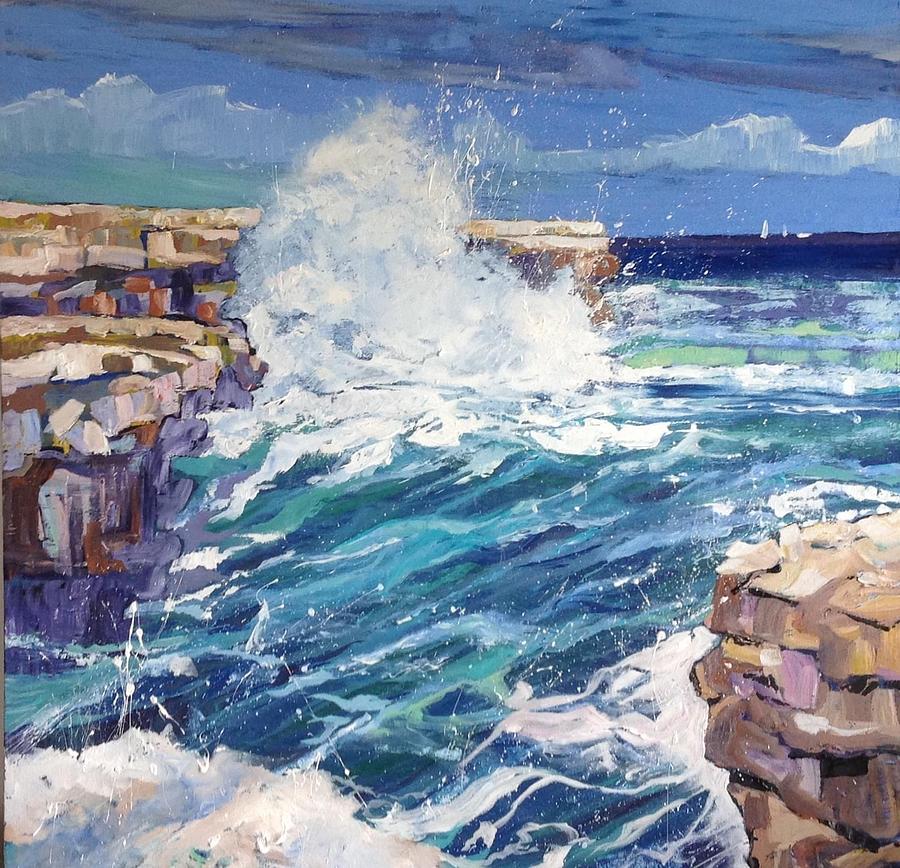 Devils bridge Painting by Jan Farara - Fine Art America