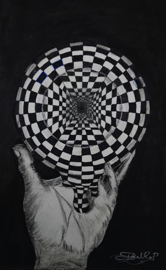 Devil's Eye Drawing by Athul Raj - Fine Art America