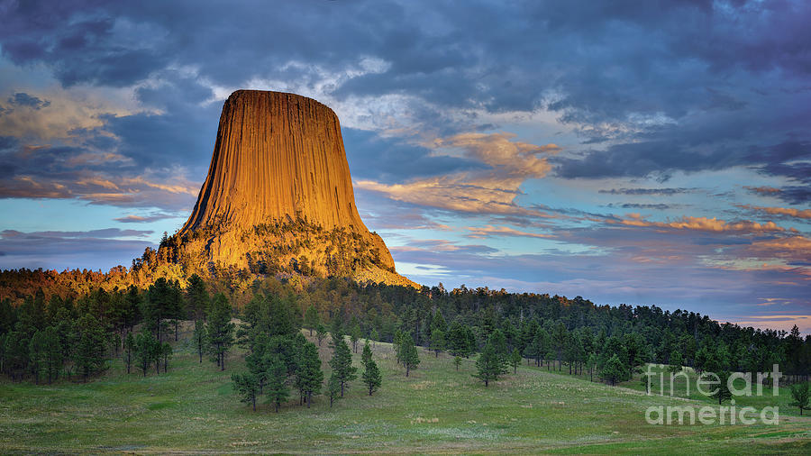 Devils Tower Sunset Photograph by John Freeman - Fine Art America