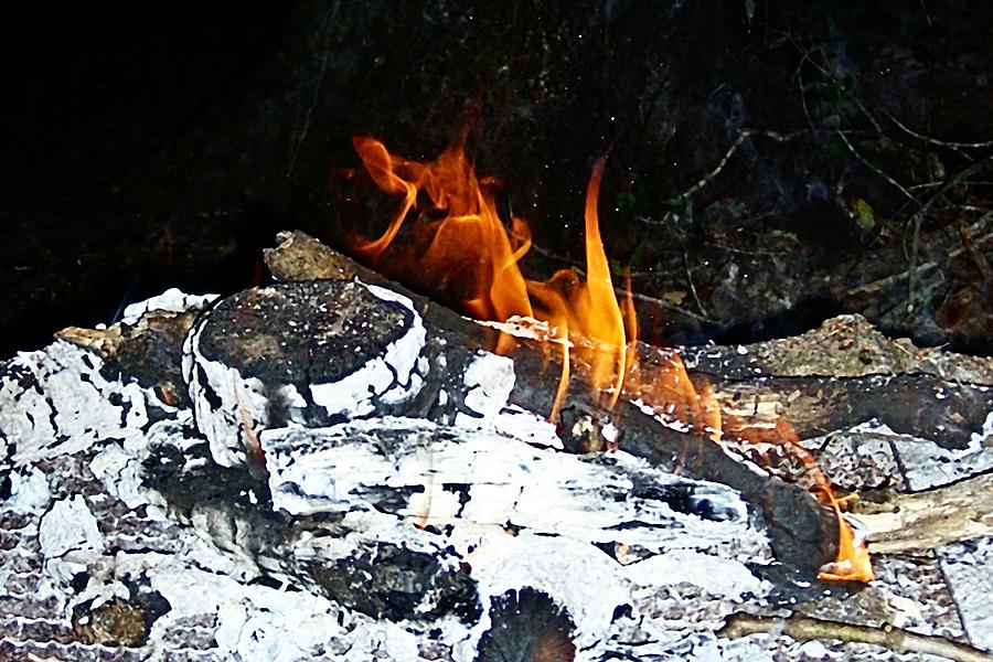 Devouring Fire Photograph by rd Erickson - Fine Art America