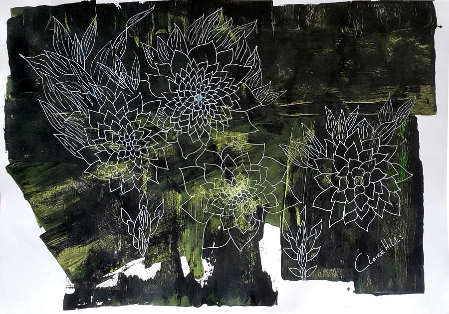 Dew Drop Drawing by Claire Hills - Fine Art America