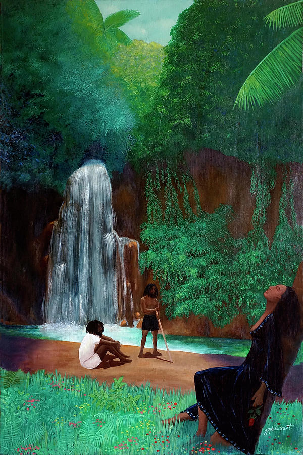 Diamond Waterfall Digital Art by Zeph Ernest - Fine Art America