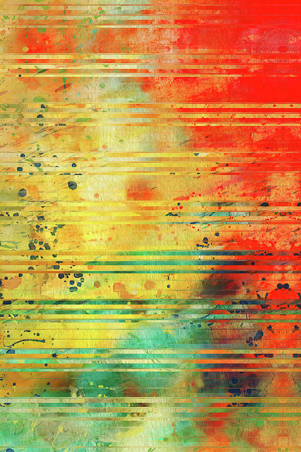 Diffraction Grating P Painting by Alpenglow Workshop - Pixels