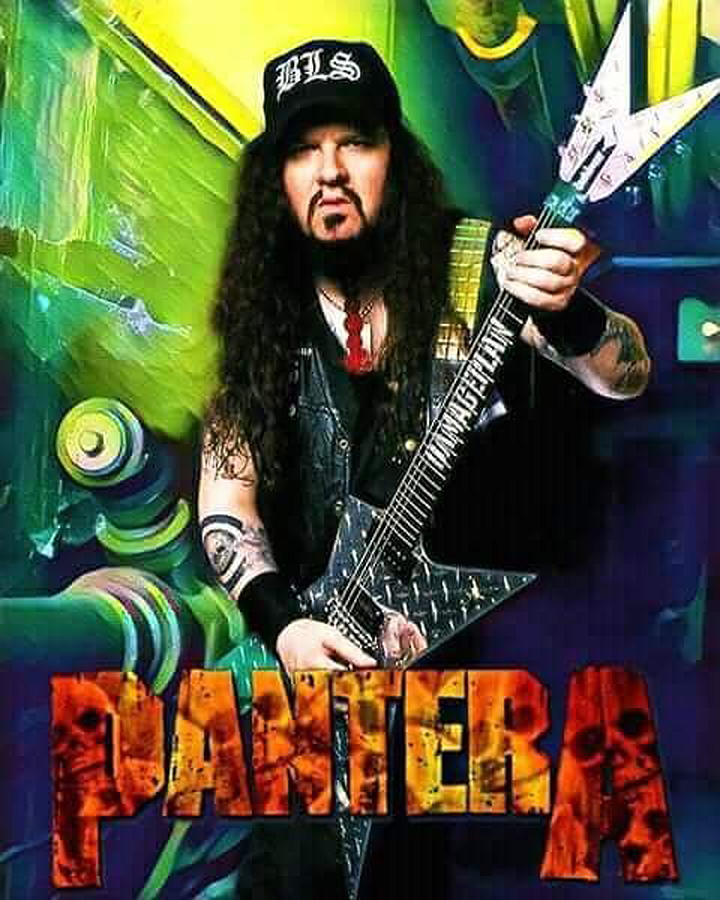 Dimebag Darrell Of Pantera Band Photograph by Brooke Morley - Fine Art America