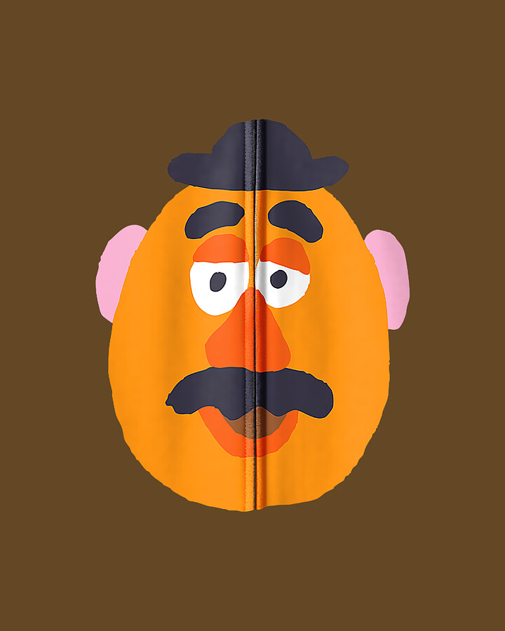 Disney Pixar Toy Story Mr Potato Head Big Face Digital Art by Malaca ...