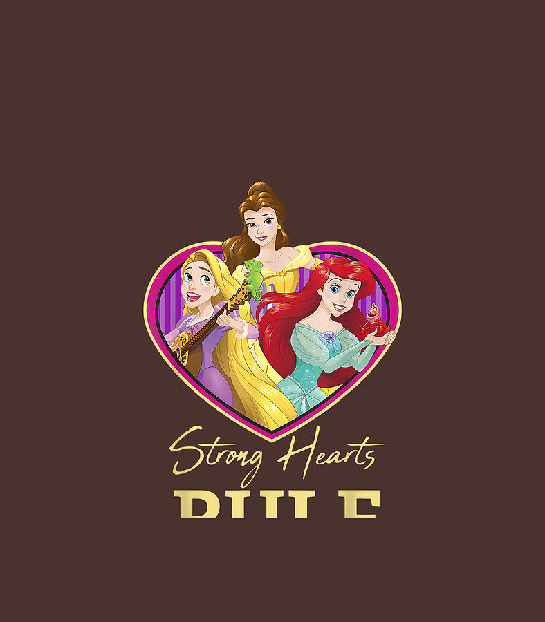 Disney Princess Trio Strong Hearts Rule Graphic Digital Art By Reghaz Malwi Pixels