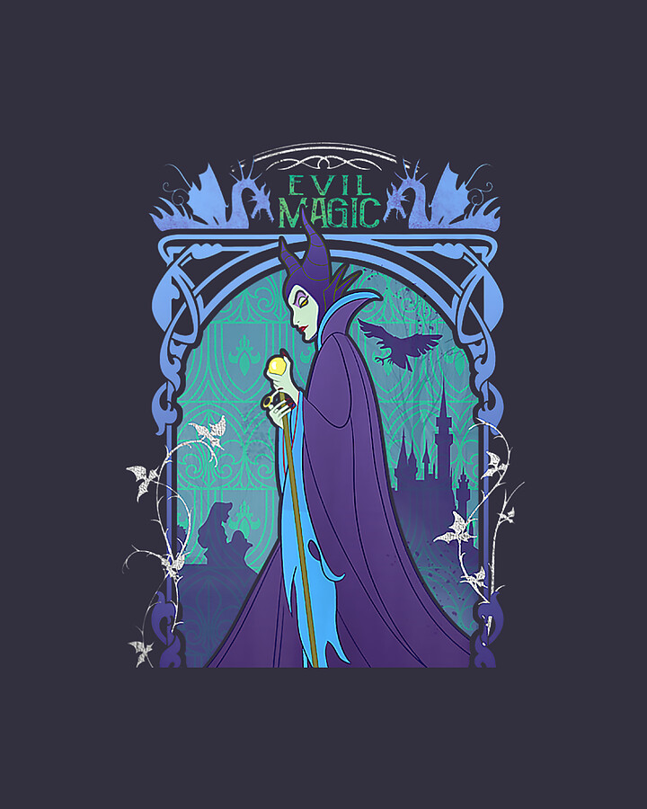 Disney Sleeping Beauty Maleficent The Sorceress Digital Art by Nhanj ...