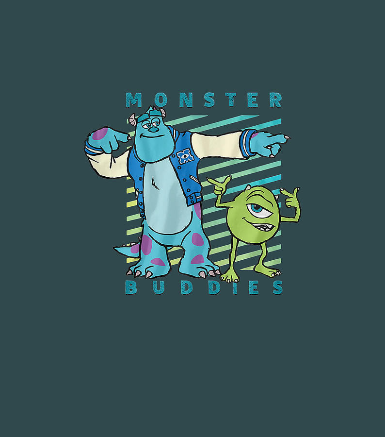 Disney Sulley and Mike Wazowski Monster Buddies T-Shirt Unisex Tee ...