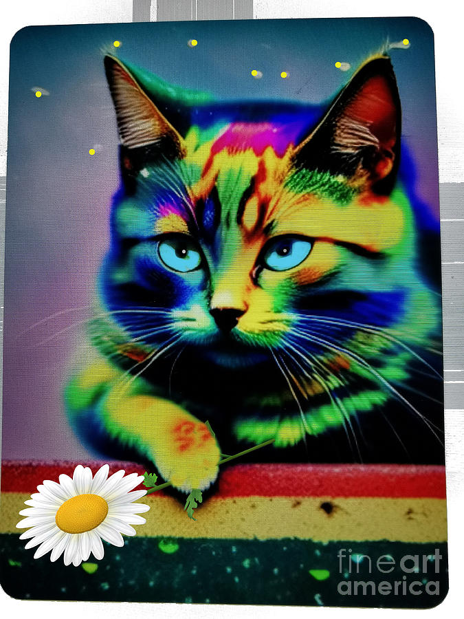 Do not tuch my flower. Digital Art by Elisabet Bondesson - Pixels