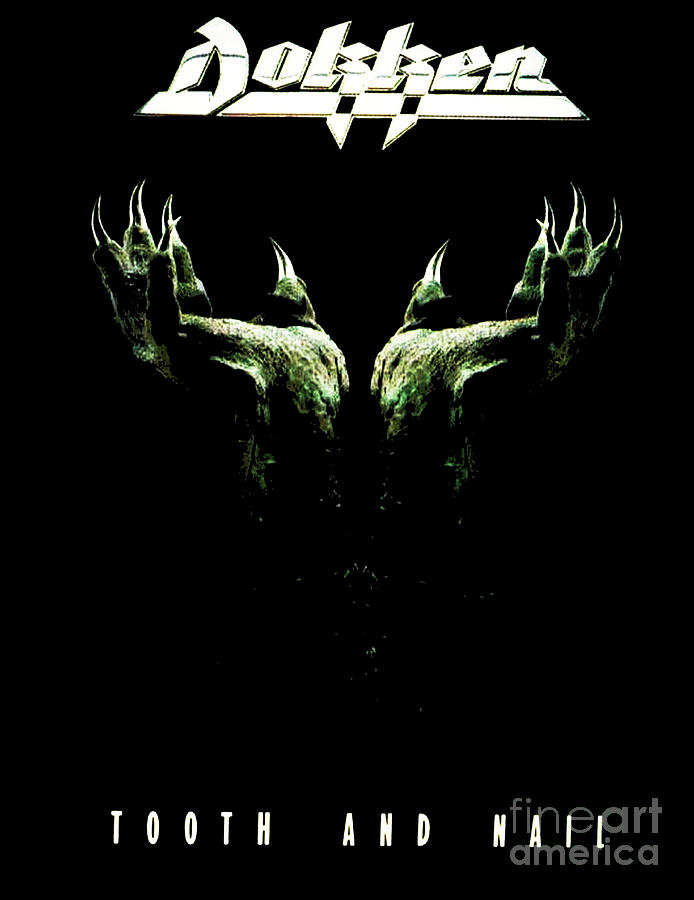 Dokken Band Popular 12af Glass Art by Andidewi Art | Fine Art America