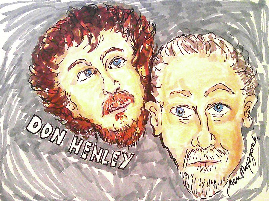 Don Henley Desperado Mixed Media By Geraldine Myszenski Fine Art America