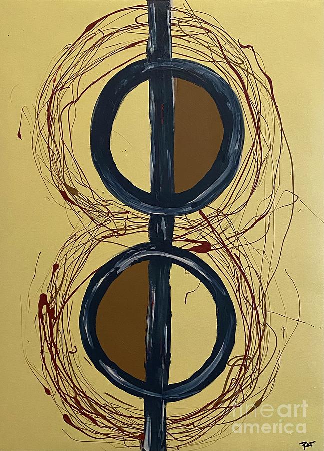 Double Split Sight Painting by Patrick Tremblay - Fine Art America