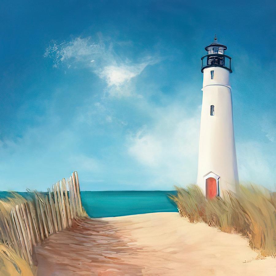 Down the Path Drawing by DHBubble - Fine Art America