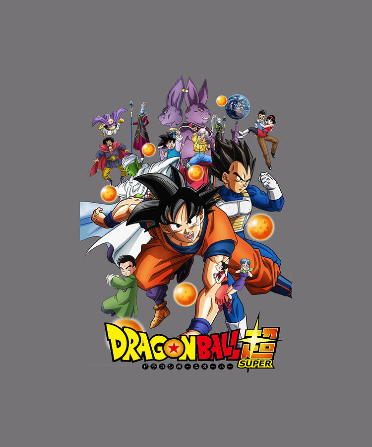 Dragon Ball Z Classic TShirt boy gift 70s Painting by Lee Jasmine | Fine Art America