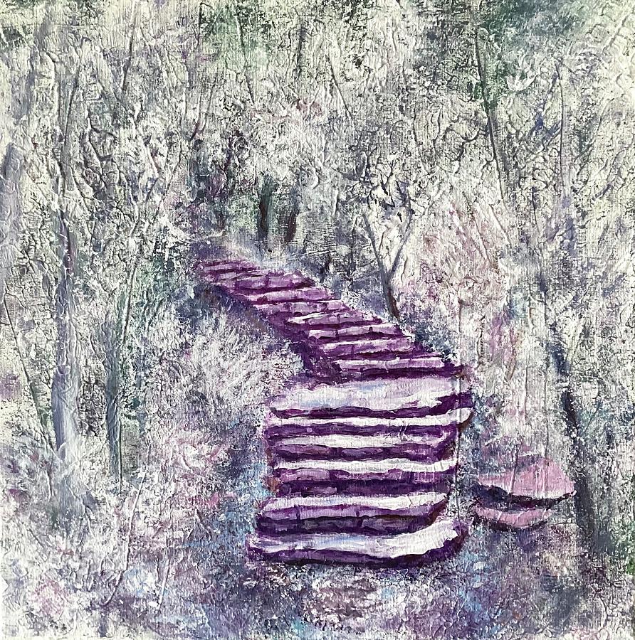 Dream path Painting by Iryna Budai - Pixels