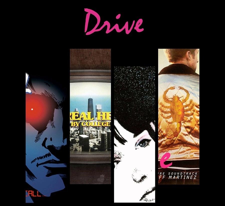 Drive Discography Poster Digital Art By Kailani Smith