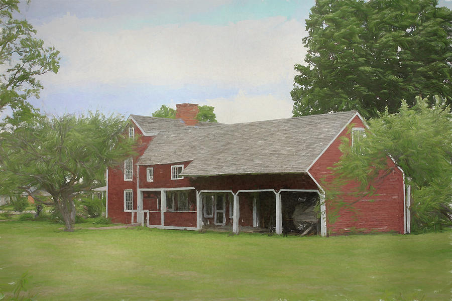 Dutton House Digital Art by David Beard - Fine Art America