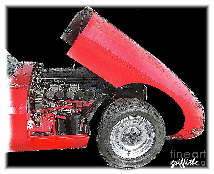 E Type Engine Photograph by Tom Griffithe - Fine Art America