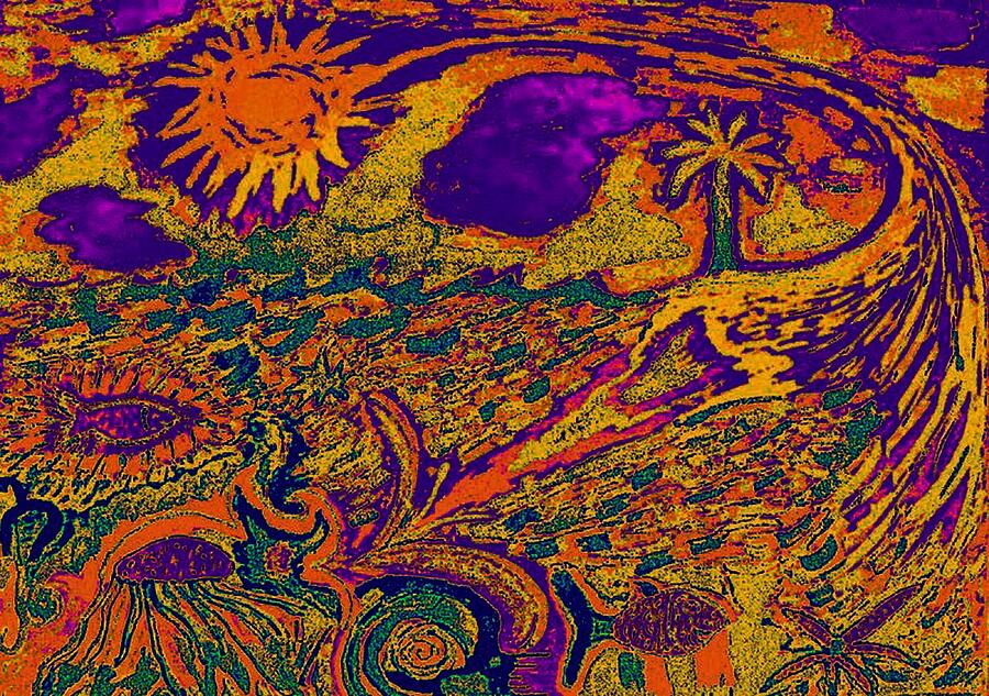 Earth Birth Digital Art by Edward Theilmann - Fine Art America