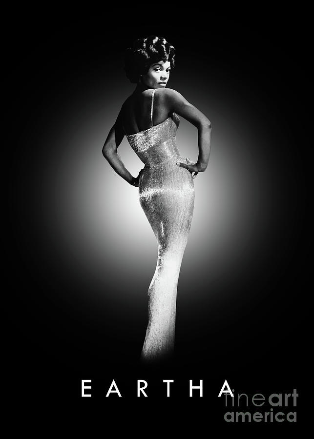 Eartha Kitt Digital Art by Bo Kev - Fine Art America