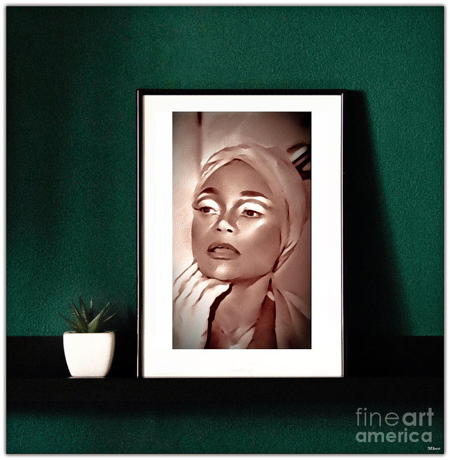 Eartha Kitt Digital Art by Images by Mber - Fine Art America